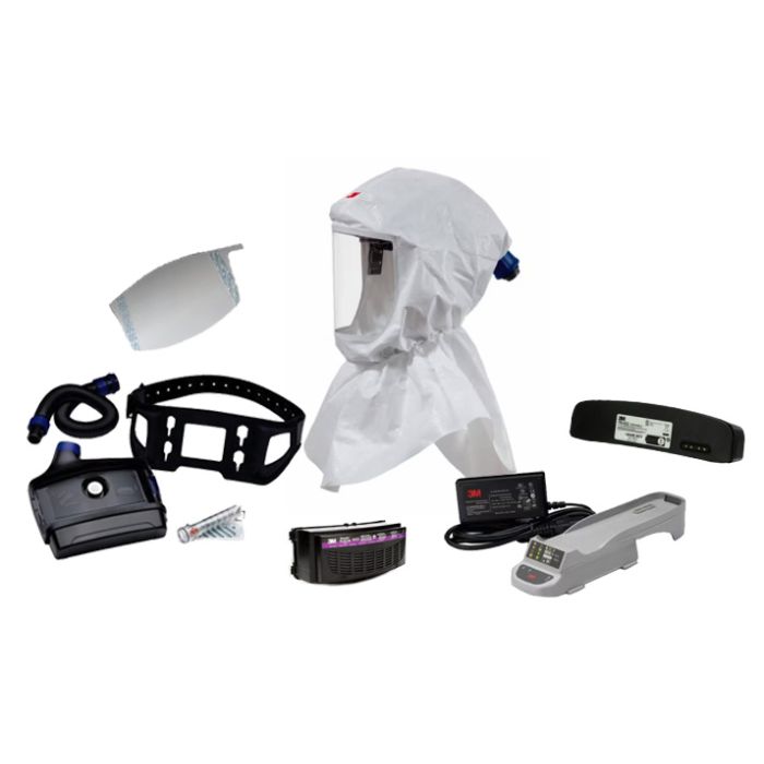 3M PAPR Kit S-Series Painter Hood LG, OV - CJ Spray