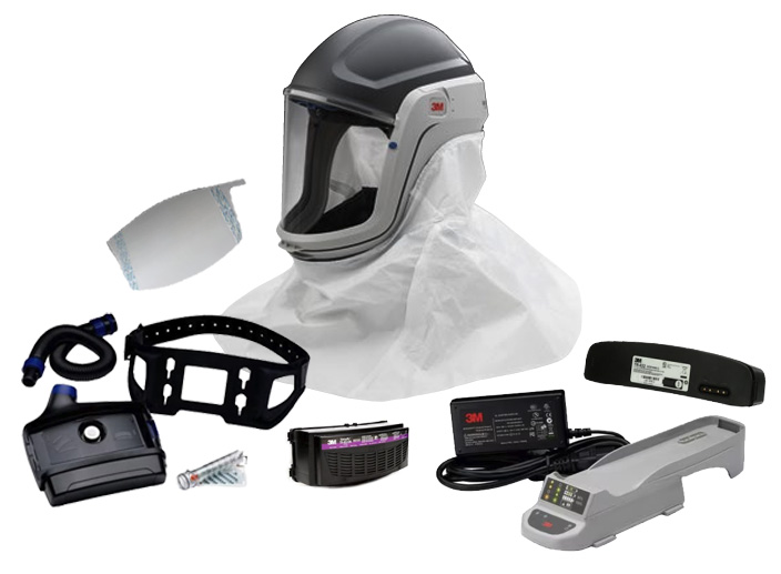 3M PAPR Versaflo Kit w/ 405 Helmet - CJ Spray