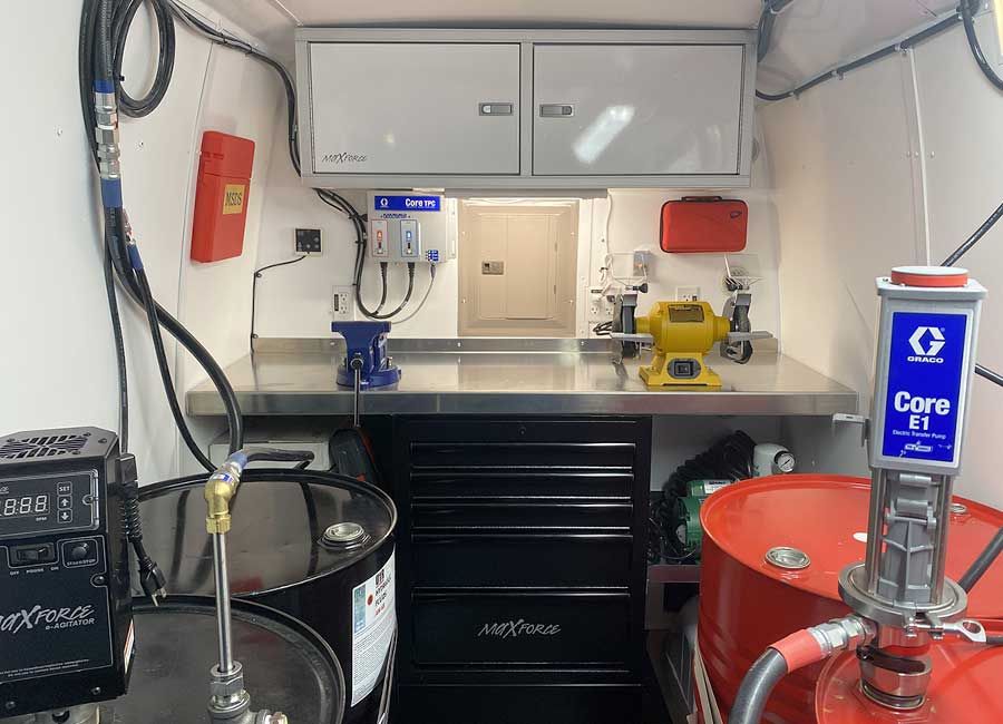MaxForce Sprinter Van for Spray Foam and Polyurea Applications - CJ Spray